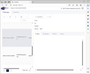 ダミーSMTPサーバ（smtp4dev）をLinuxで使用する | 水戸スヤのSE備忘録